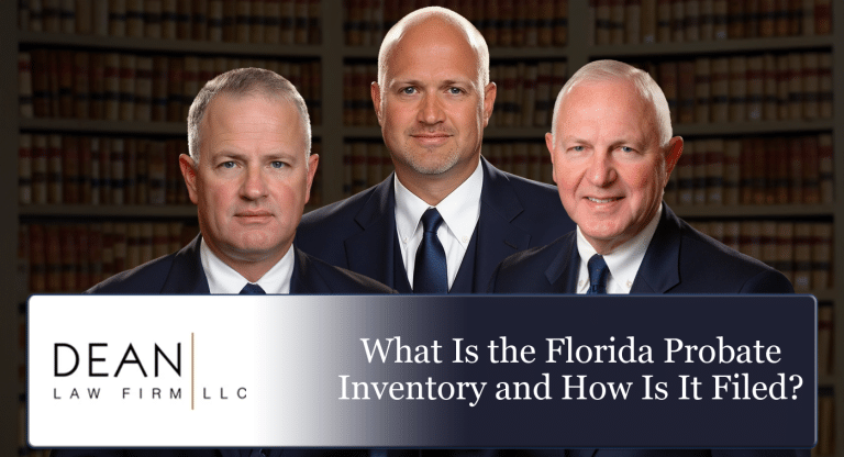 What Is The Florida Probate Inventory And How Is It Filed?